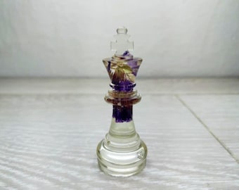 Custom Rose Chess Set Size of King 2.75 Inch 7 Cm Resin - Etsy