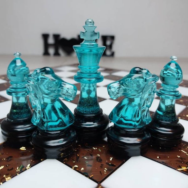 Custom Chess Set - Etsy