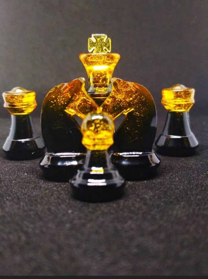 Resin Chess Set Custom Resin Chess Pieces 45mm King Small - Etsy