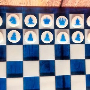 Flat Custom Chess Pieces Size of Chess 23mm5mm Custom Chess Sets With ...