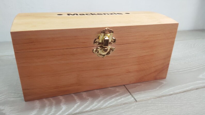 Custom Wood Burning Personalised Wood Box Personalized - Etsy
