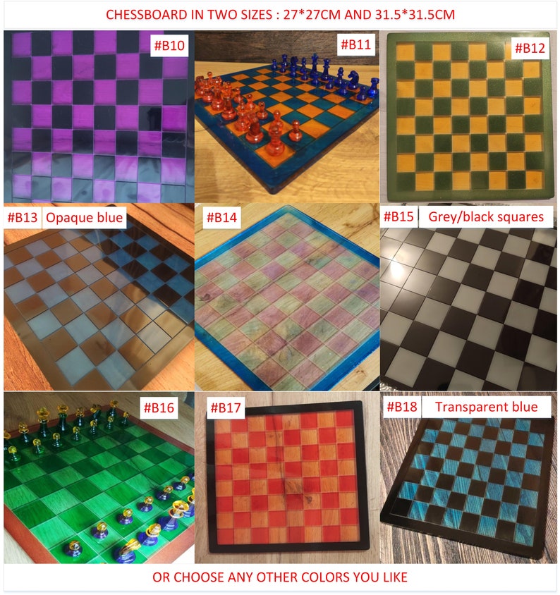 Handmade Checkers Set Stackable Checkers Pieces diameter of - Etsy