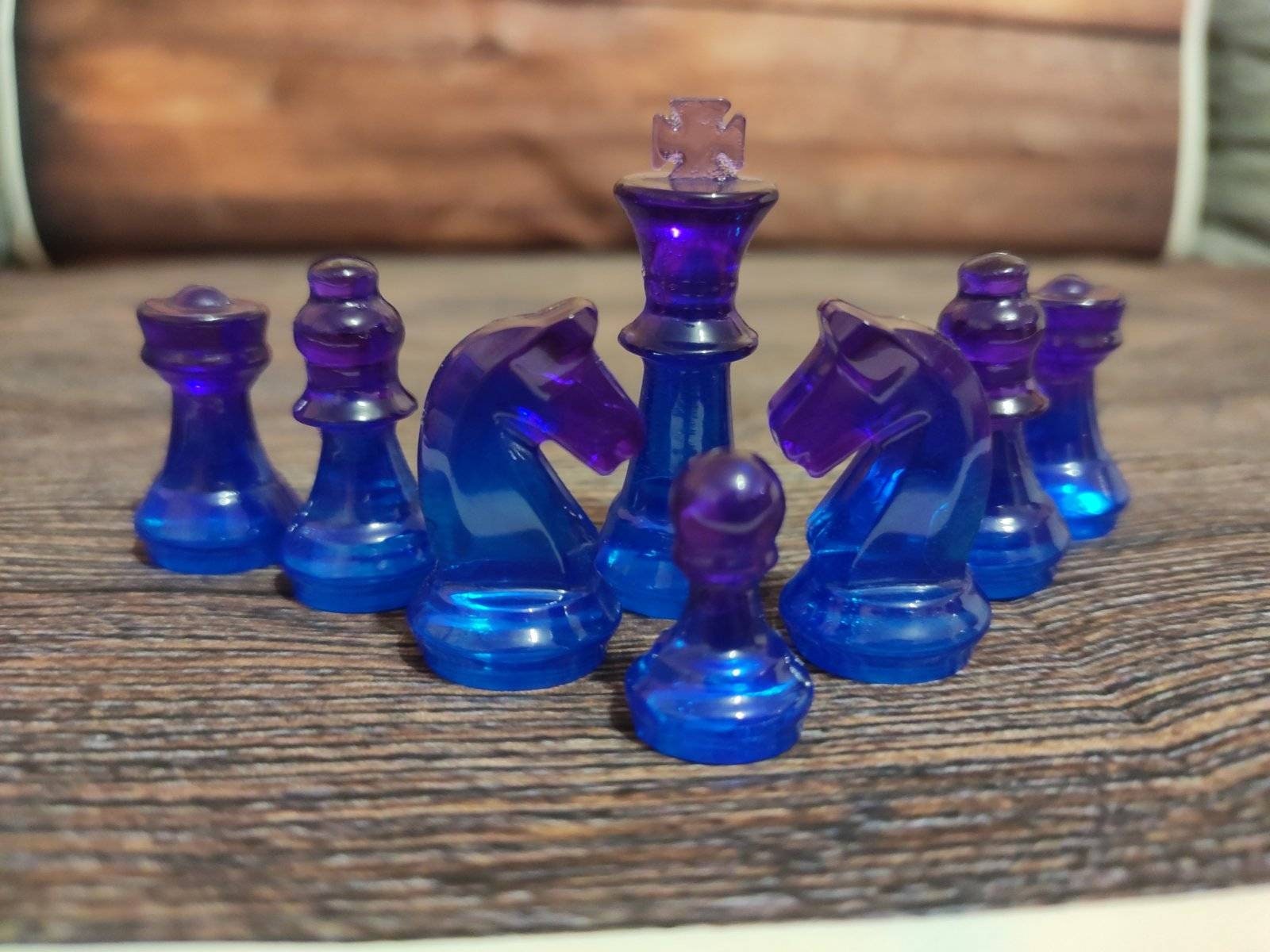 Made to order handmade resin chess pieces Custom chess set | Etsy