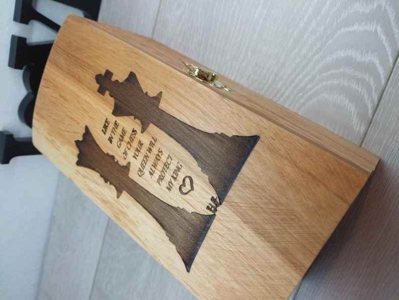 Custom Wood Burning Personalised Wood Box Personalized - Etsy