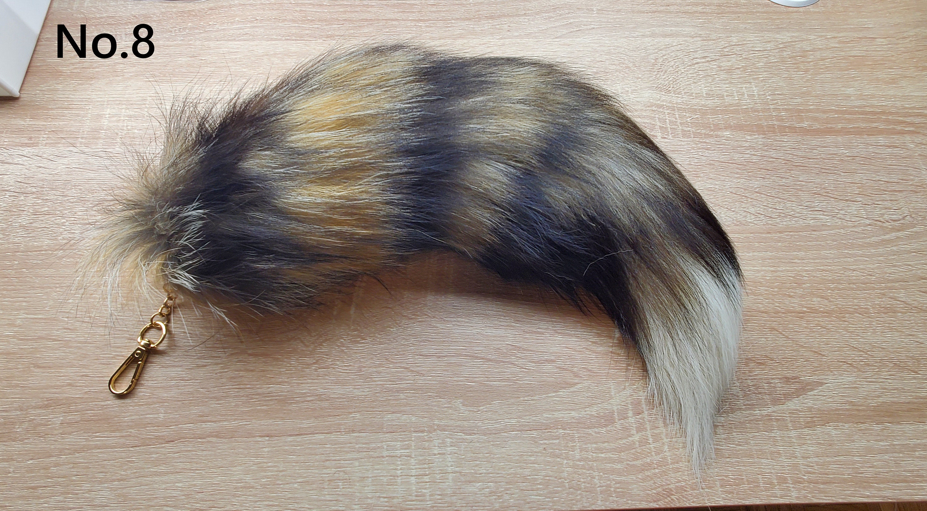 Fox Tail Keyring Genuine Fur Keychain Fox Lover Gift - Etsy