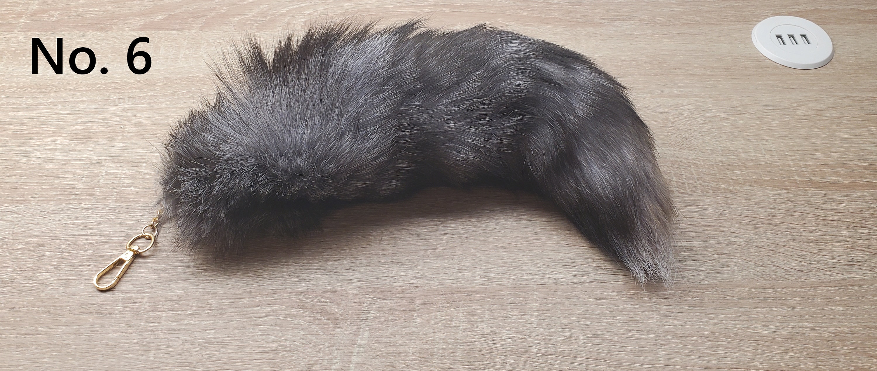 Fox Tail Keyring Genuine Fur Keychain Fox Lover Gift - Etsy