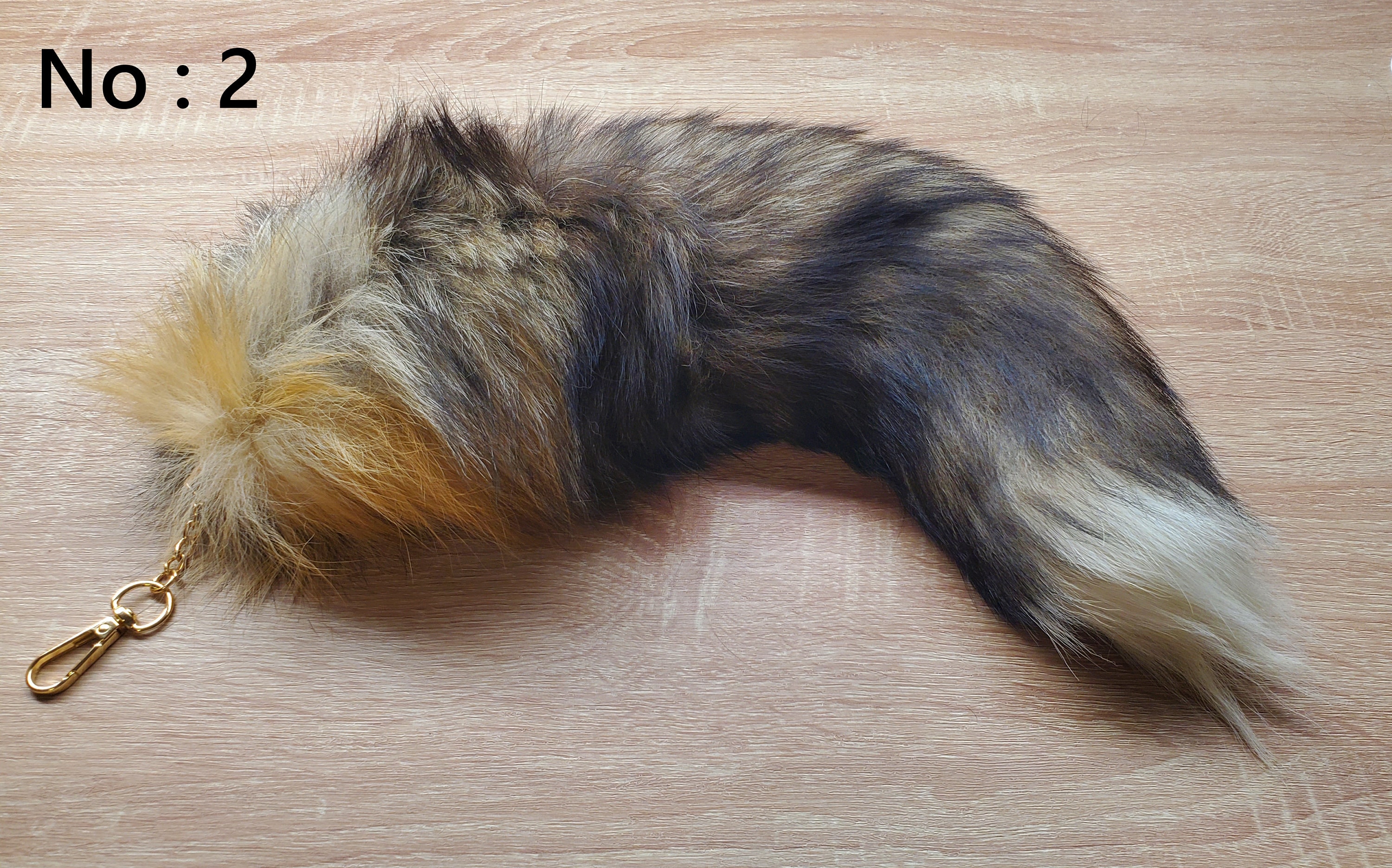Fox Tail Keyring Genuine Fur Keychain Fox Lover Gift - Etsy