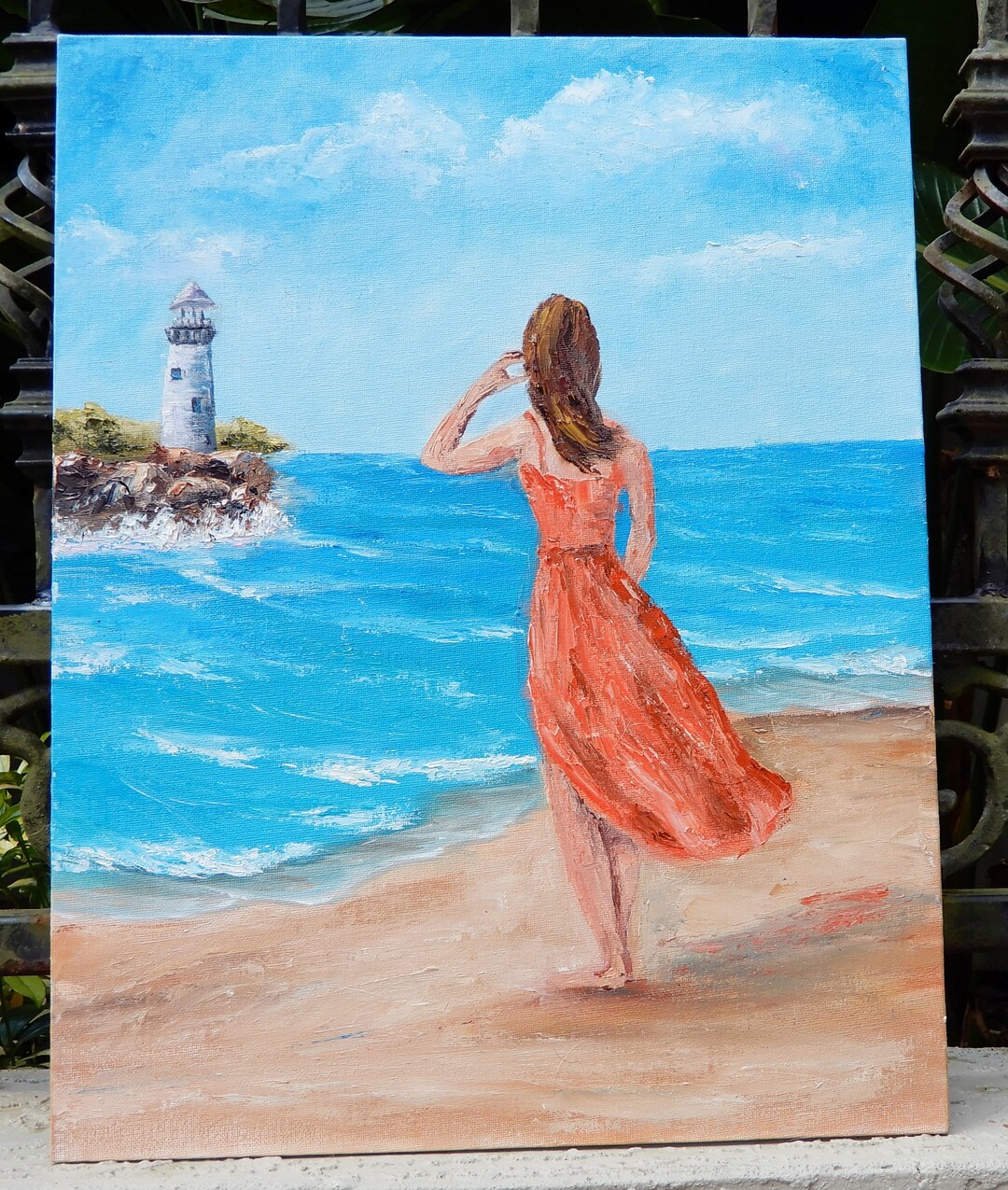 Lighthouse Pretty Lady Ocean - Etsy