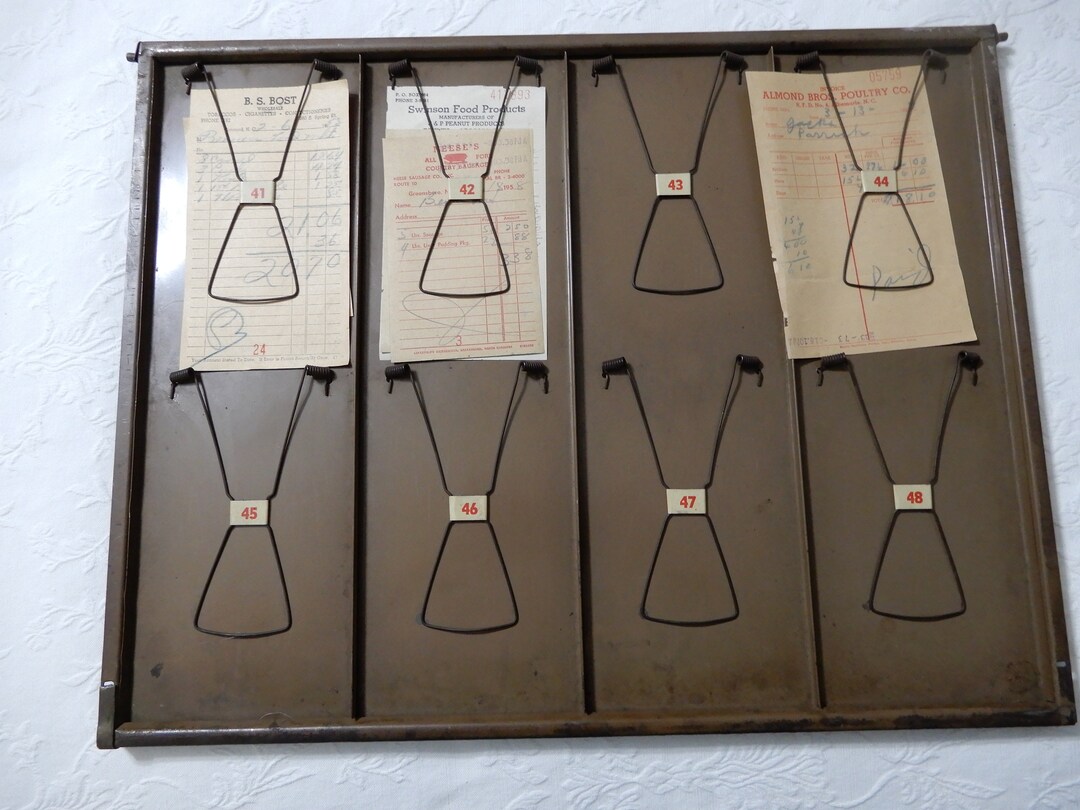 Receipt Holder, Register Receipt Recorder - Etsy