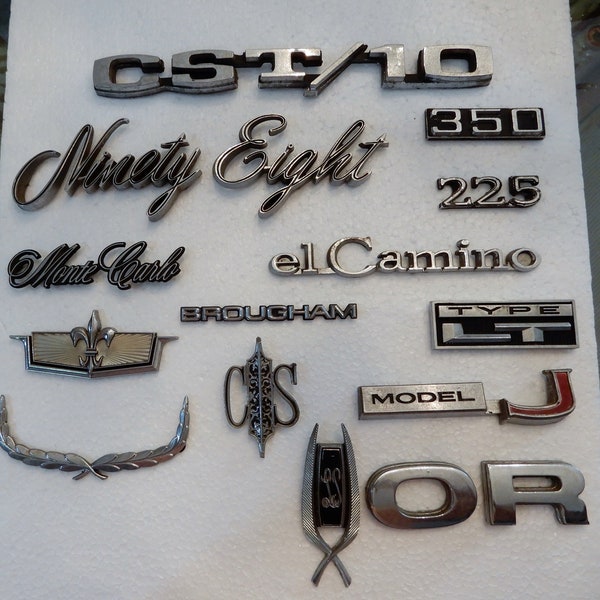 Vintage Car Emblem - Etsy