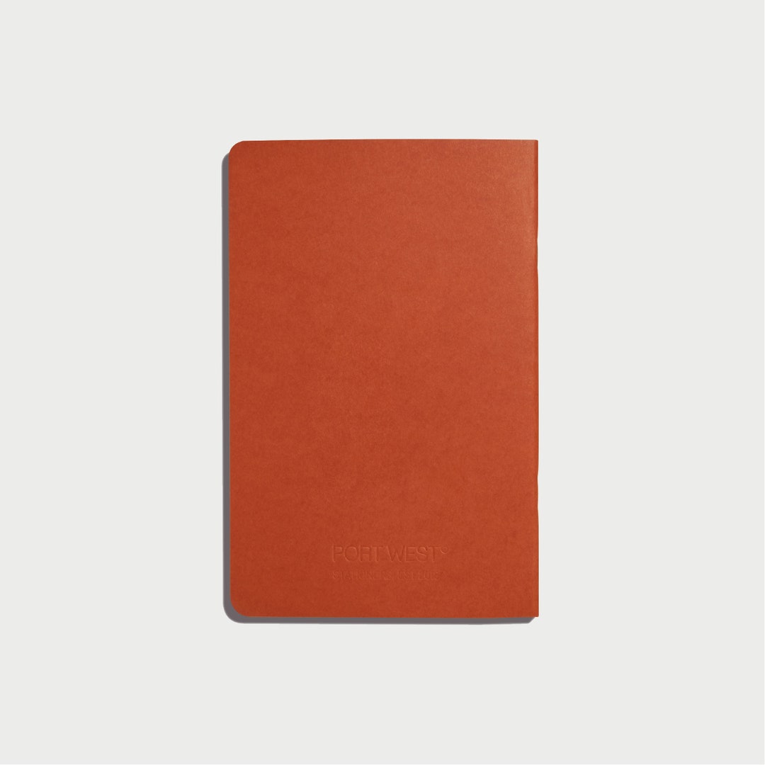 A5 Notebook RUST Orange Eco-friendly, 100% Post-consumer FSC Recycled ...