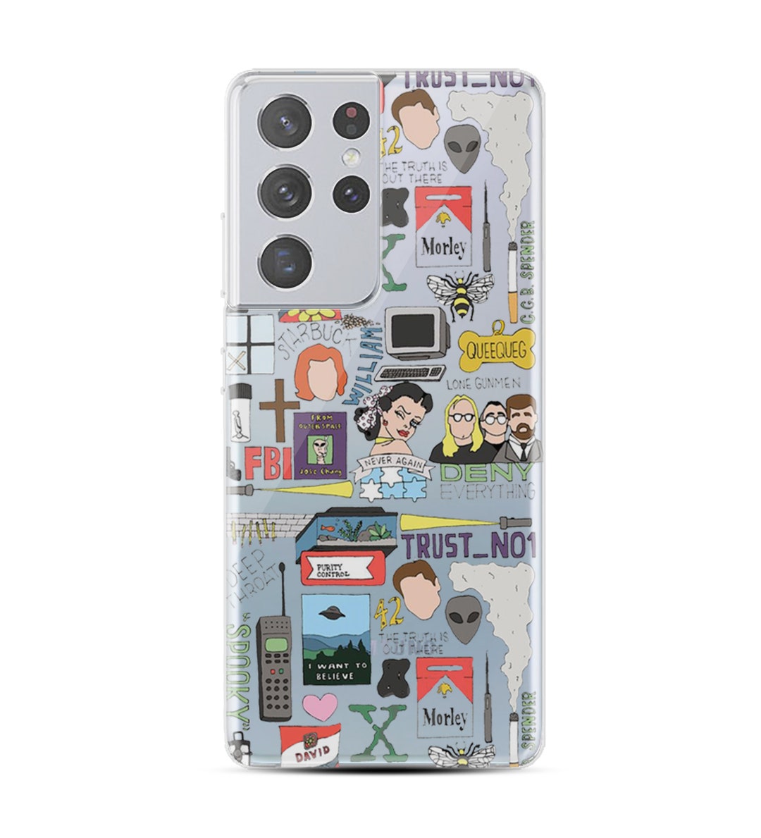 X-files Galaxy S25 S24 Case Aliens Galaxy S23 Case UFO Galaxy A13 ...