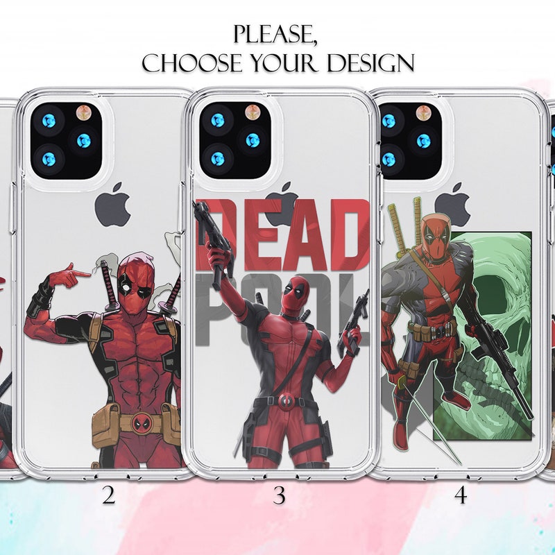 Deadpool Phone Case iPhone - Etsy