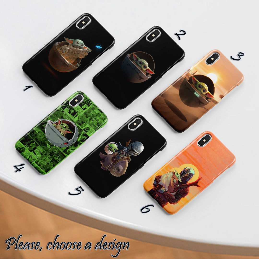 Mandalorian A36 A56 Baby Yoda iPhone 16e 15 14 13 12 11 Case Galaxy S25 S24 Case Google Pixel 6 ...