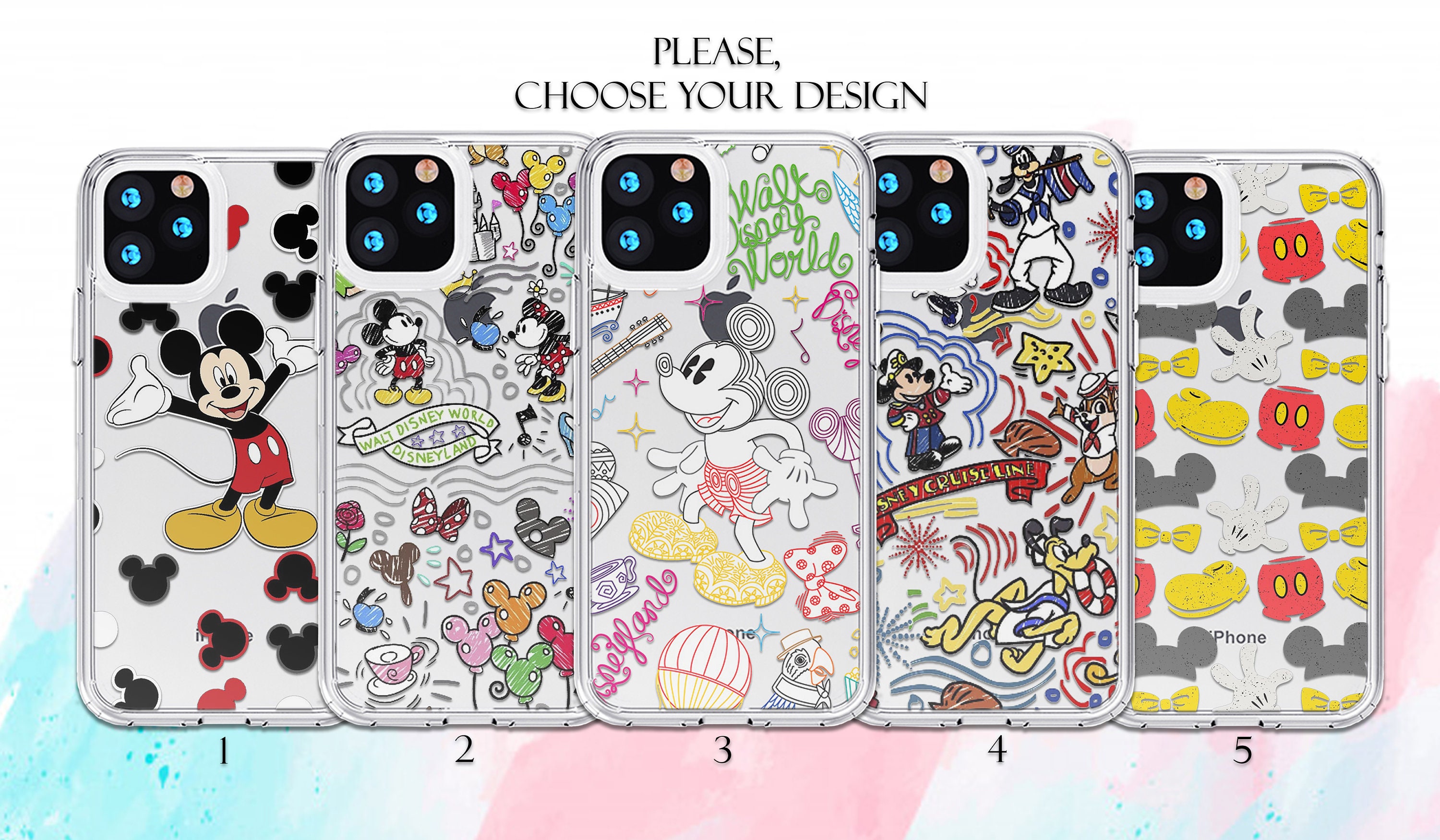 Mickey Mouse Iphone 11 Pro Max Case Disney Iphone 12 13 14 - Etsy UK