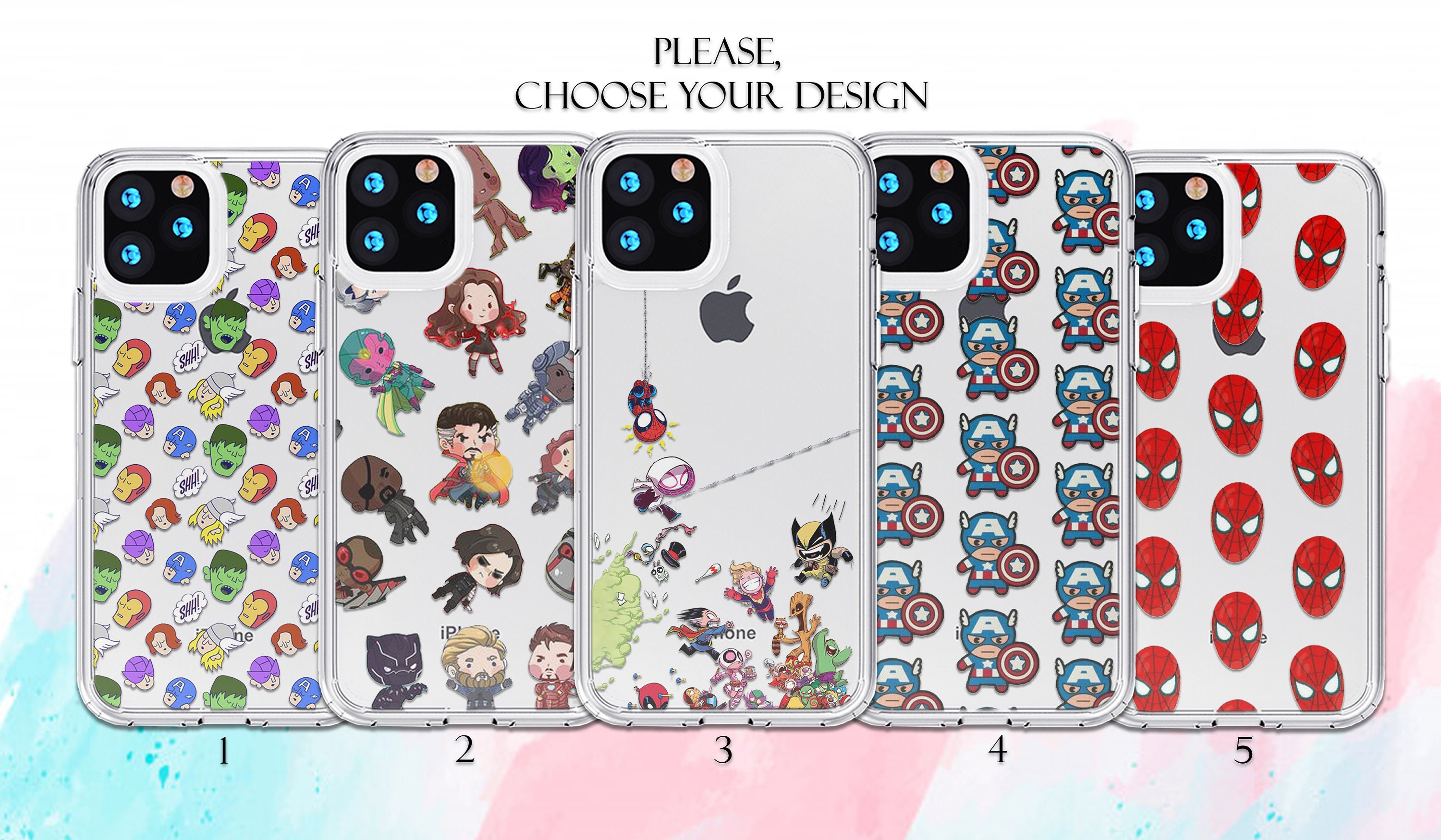Marvel Iphone 11 12 Case Iphone 14 Case Iphone 13 Mini Case - Etsy UK