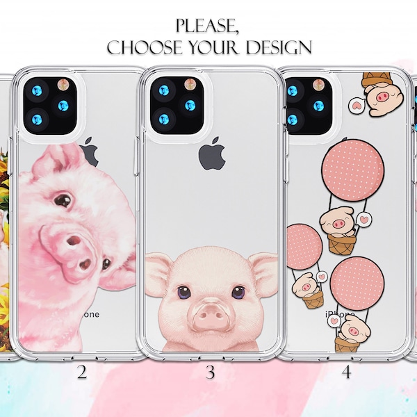 Pig iPhone Case - Etsy