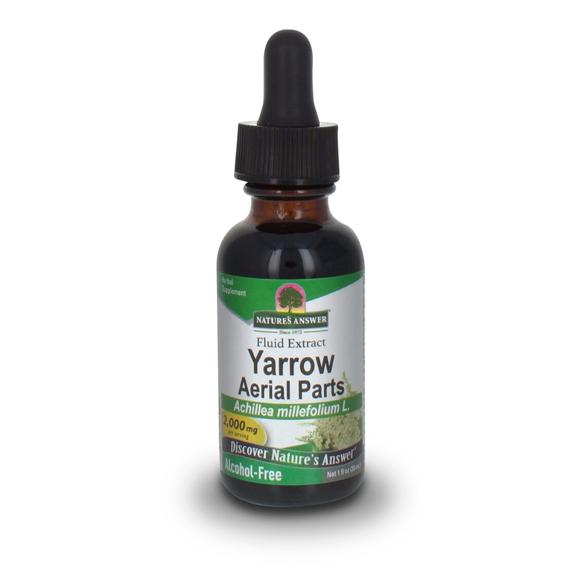 Natures Answer Alcohol Free Yarrow Aerial Parts Herbal Extract 2,000 Mg ...