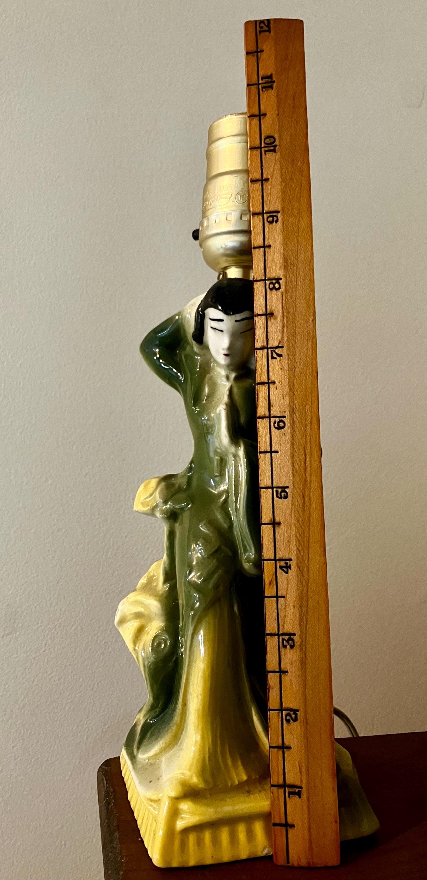 8inch Vintage Geisha Lamp - Etsy