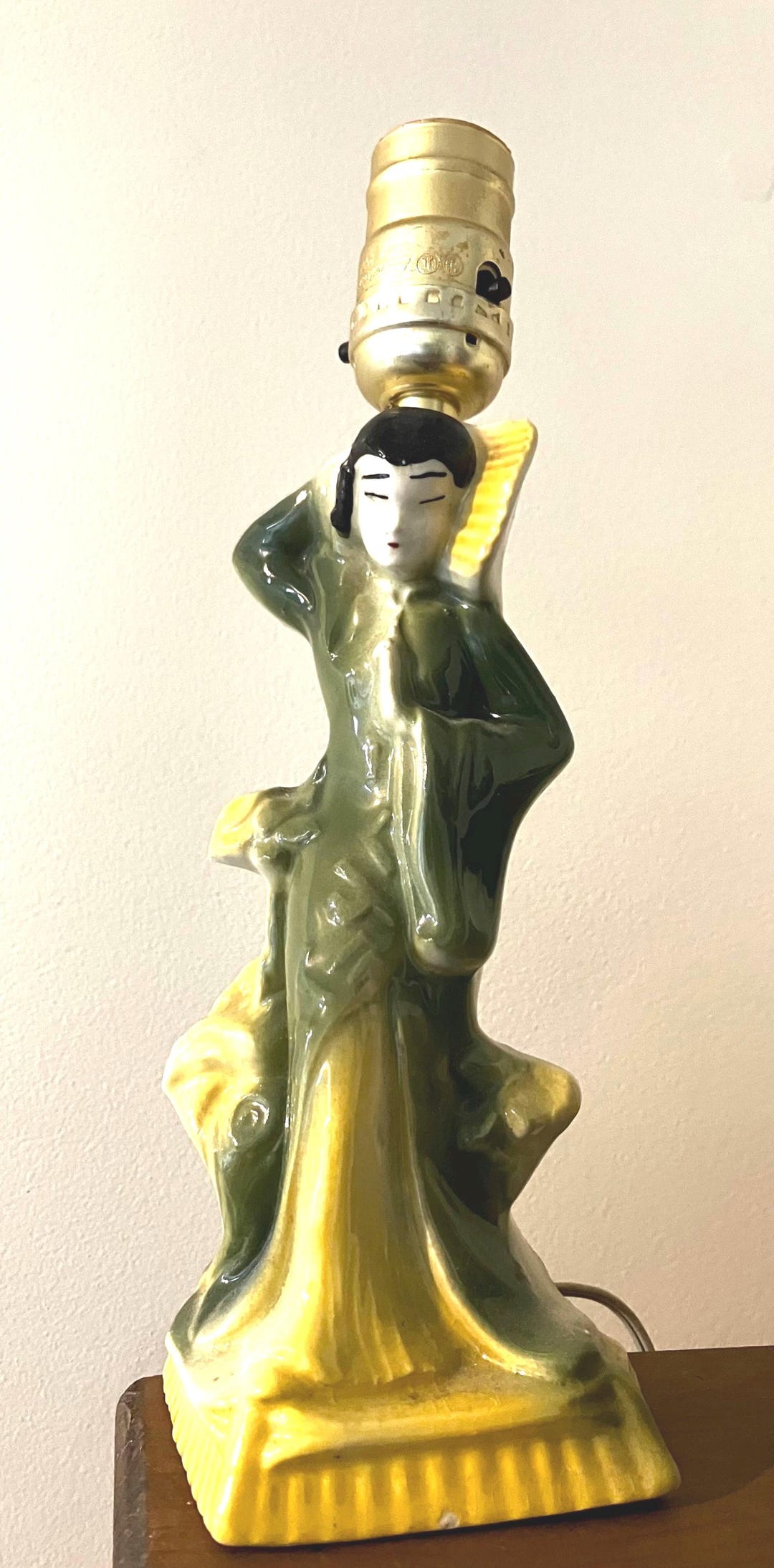 8inch Vintage Geisha Lamp - Etsy