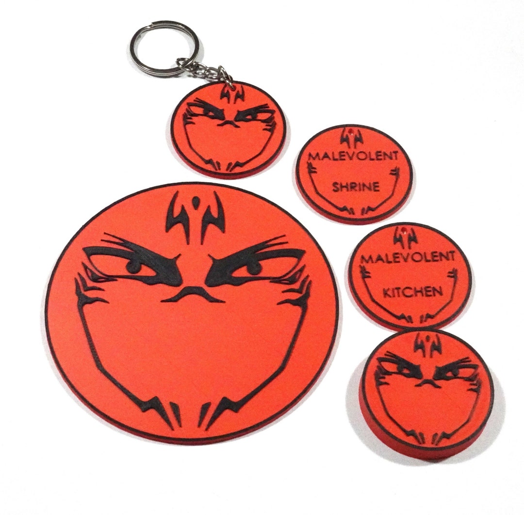 Jujutsu Kaisen Sukuna Keychain JJK Magnet Jujutsu Kaisen Coaster ...