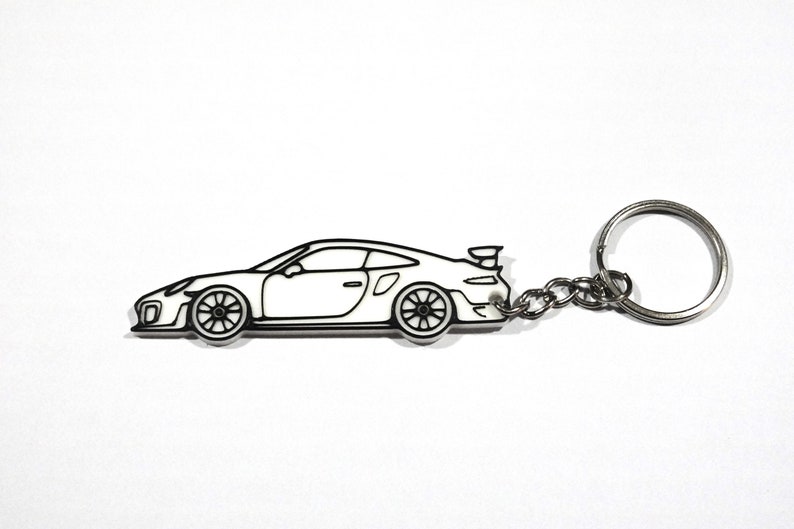 Porsche 911 GT3 RS Keychain Wireframe Model wall Mounted - Etsy