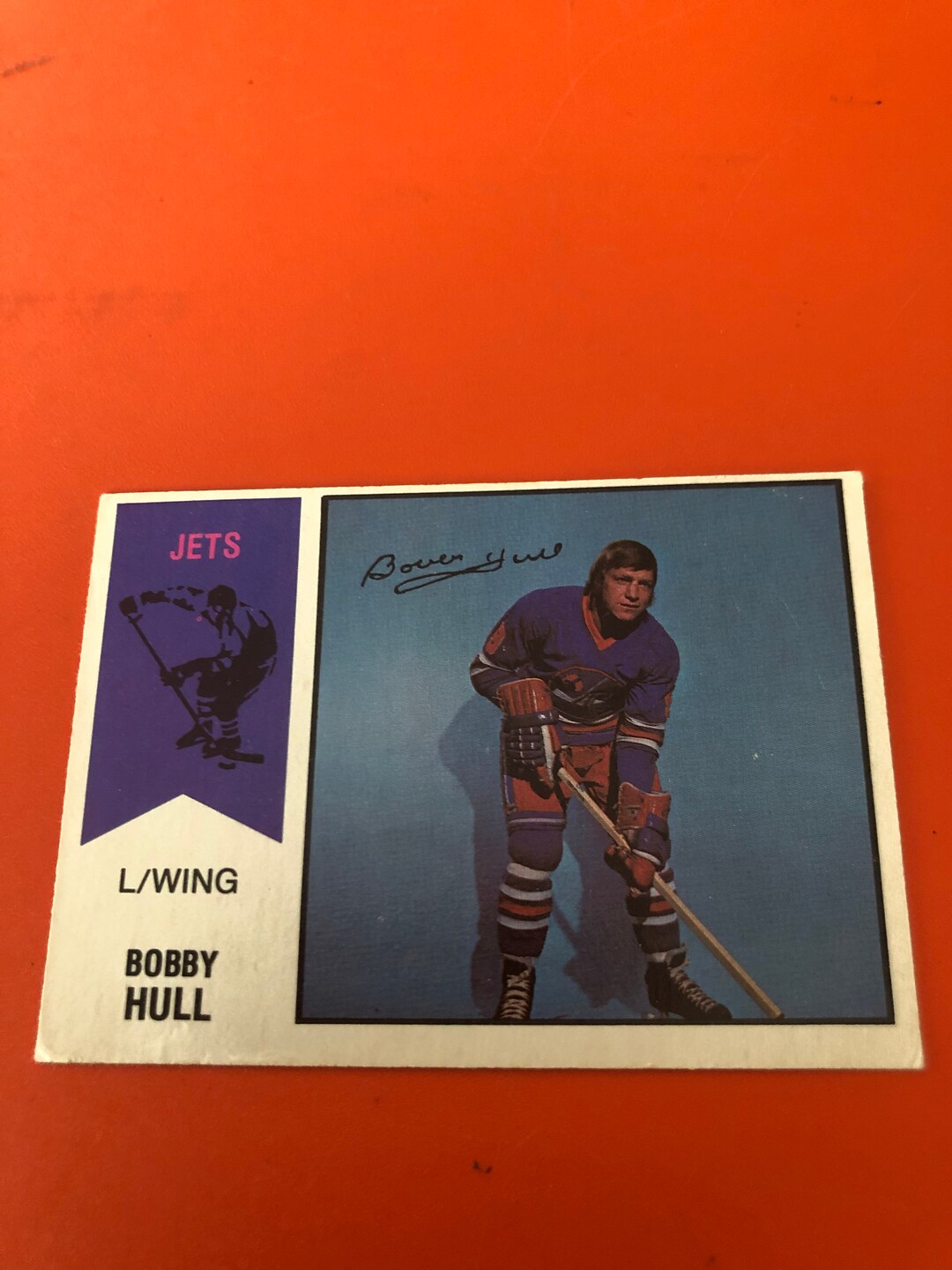 Bobby Hull 73-74 WHA Card - Etsy Canada