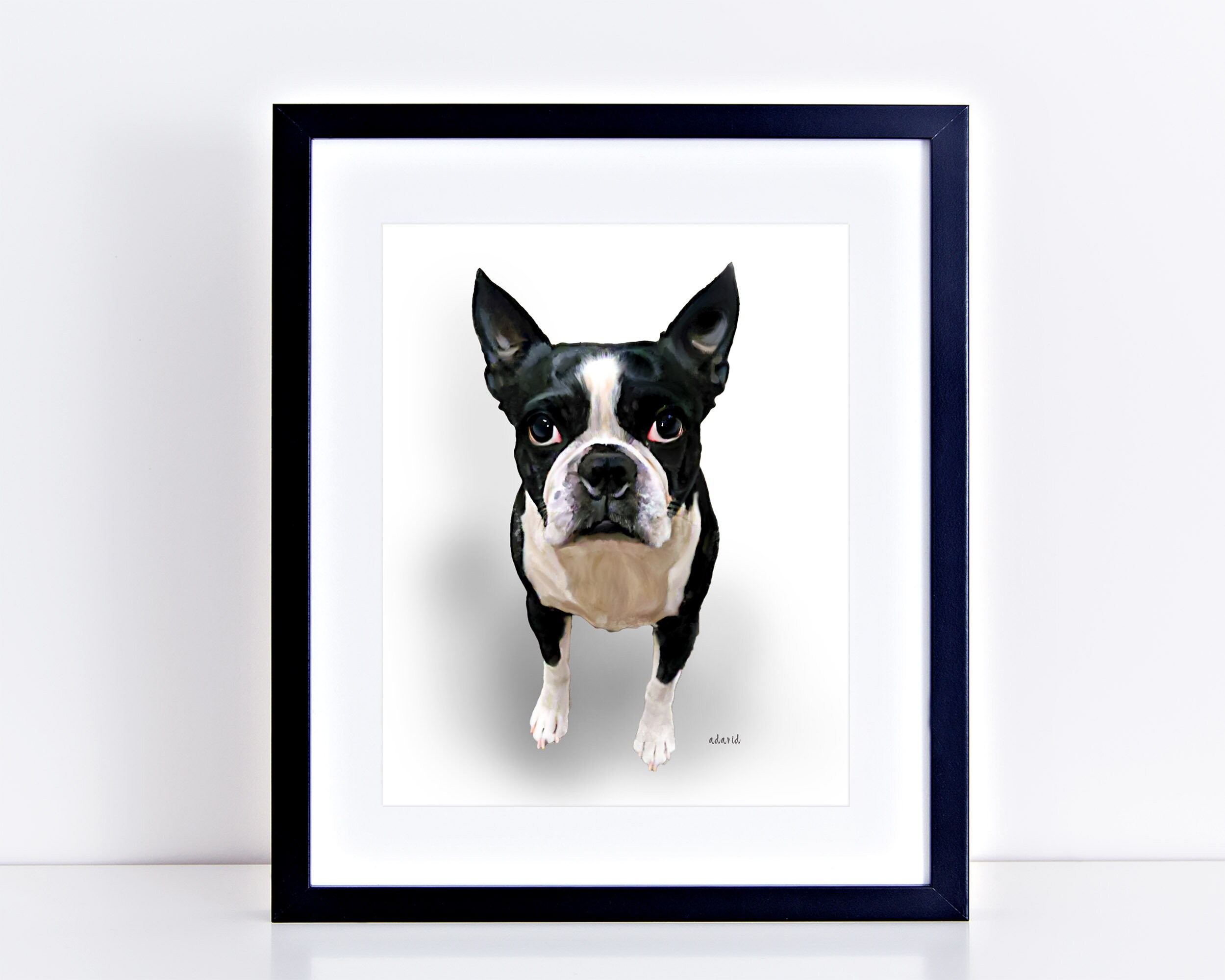 Custom Pet portrait Custom dog painting Custom cat painting | Etsy