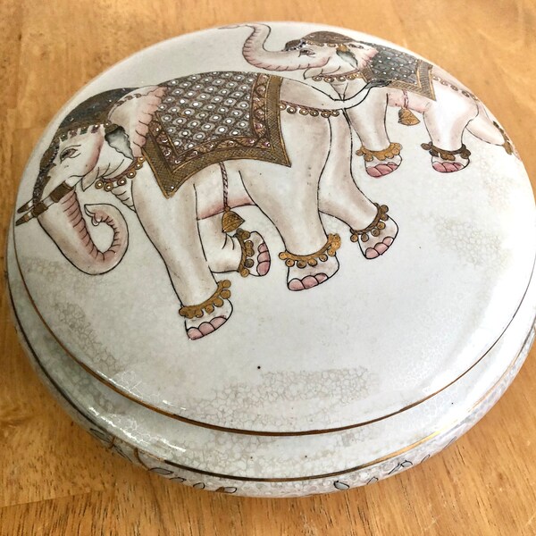 Chinese Elephant Porcelain - Etsy