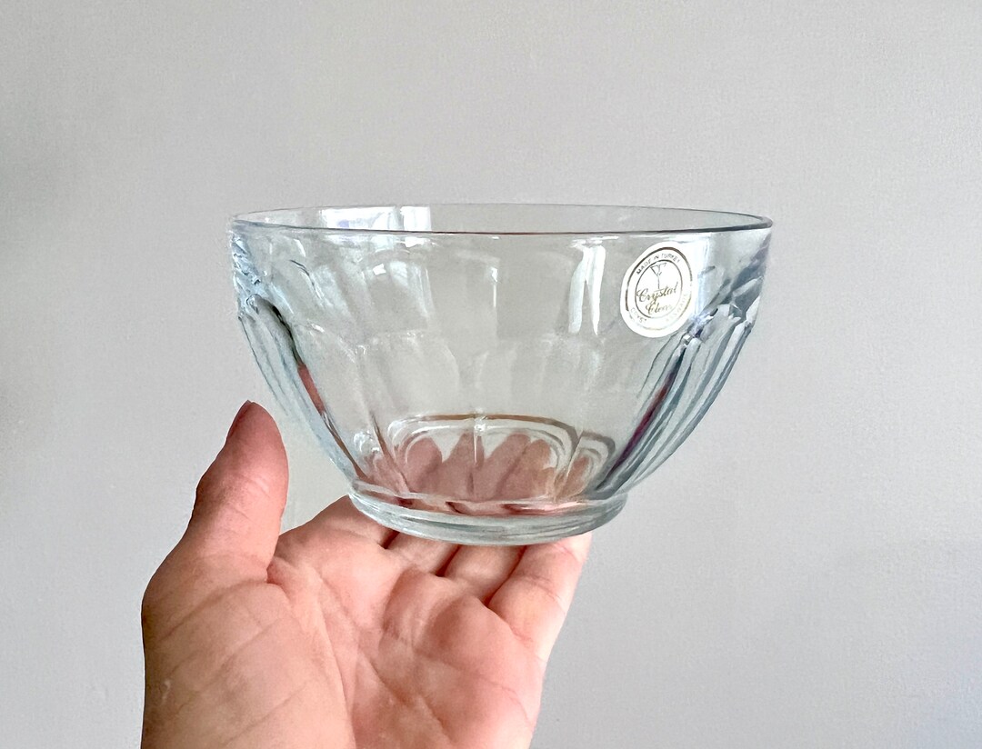 5.5di Crystal Glass Small Bowl Made in Turkey - Etsy