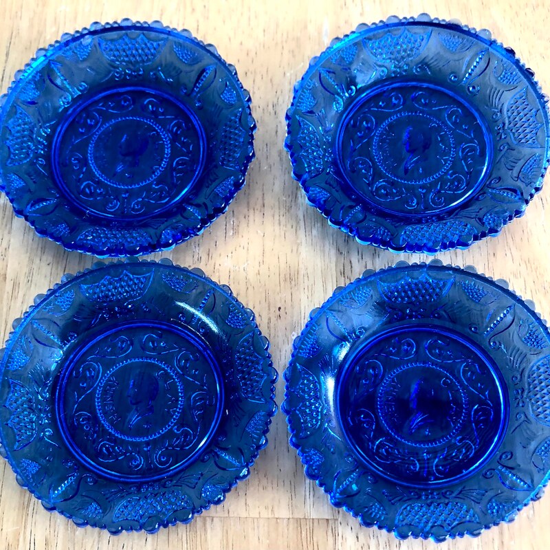 Cobalt Blue Plate - Etsy