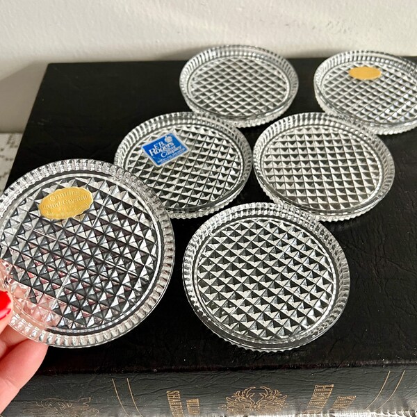 Crystal Coasters - Etsy