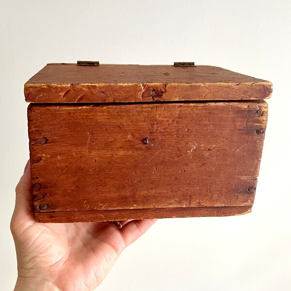 Rustic Primitive Box - Etsy