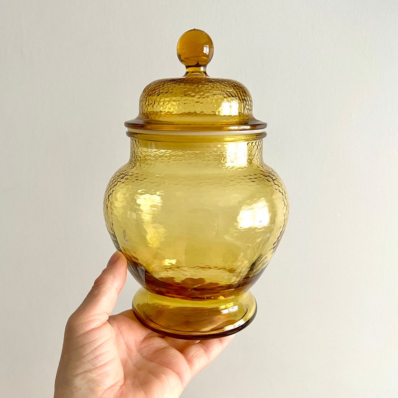 Amber Textured Glass - Etsy