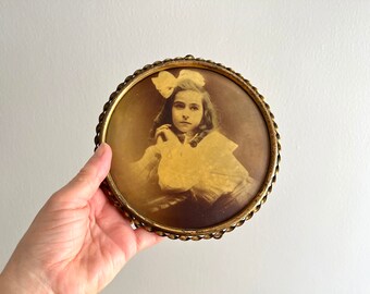 Round Metal Picture Frame - Etsy