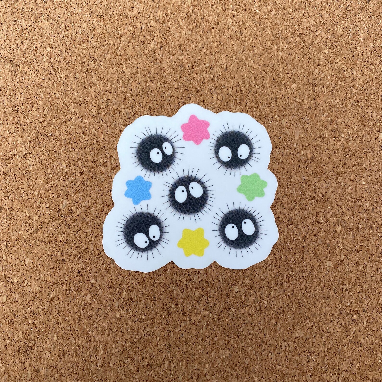 Soot Balls Sprites Clear Vinyl Sticker - Etsy