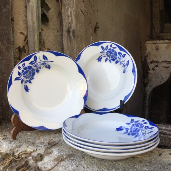 Blue Tableware - Etsy