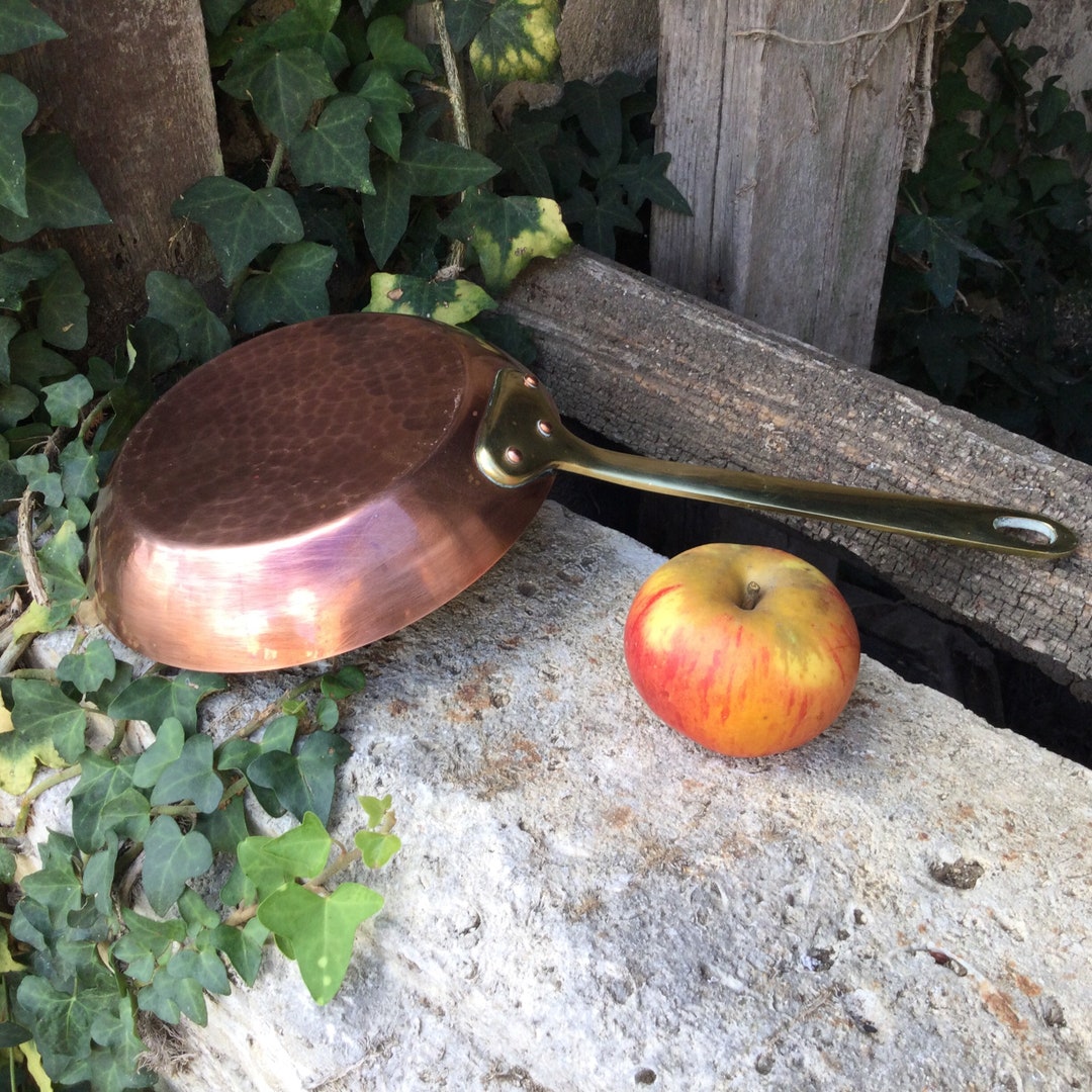 À Small Copper Skillet/french Vintage Pan/frying Pan/blinis - Etsy