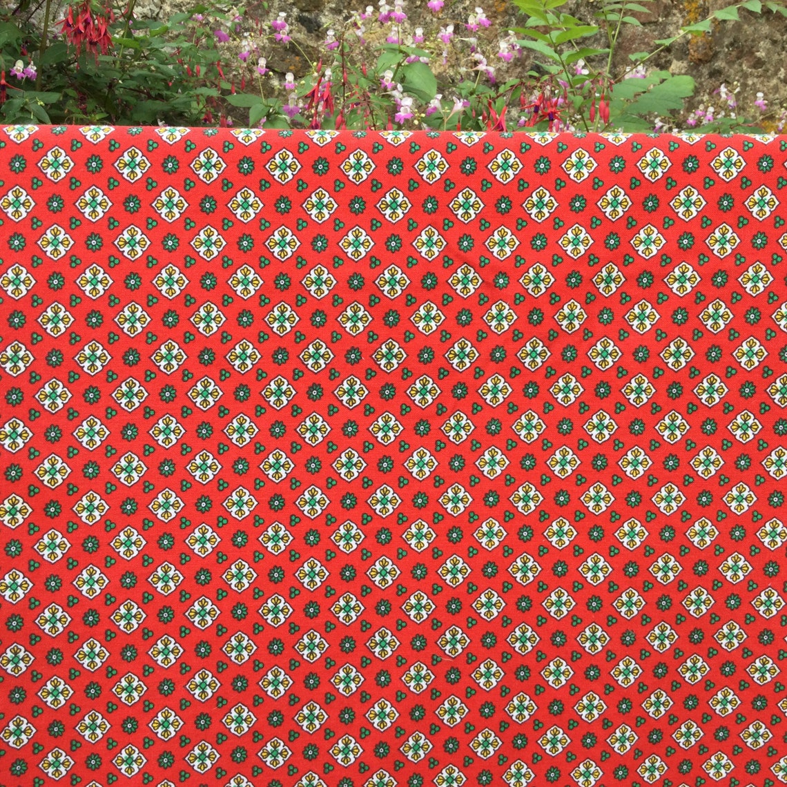 4 mètres fabuleux de tissu traditionnel provençal 100% coton | Etsy