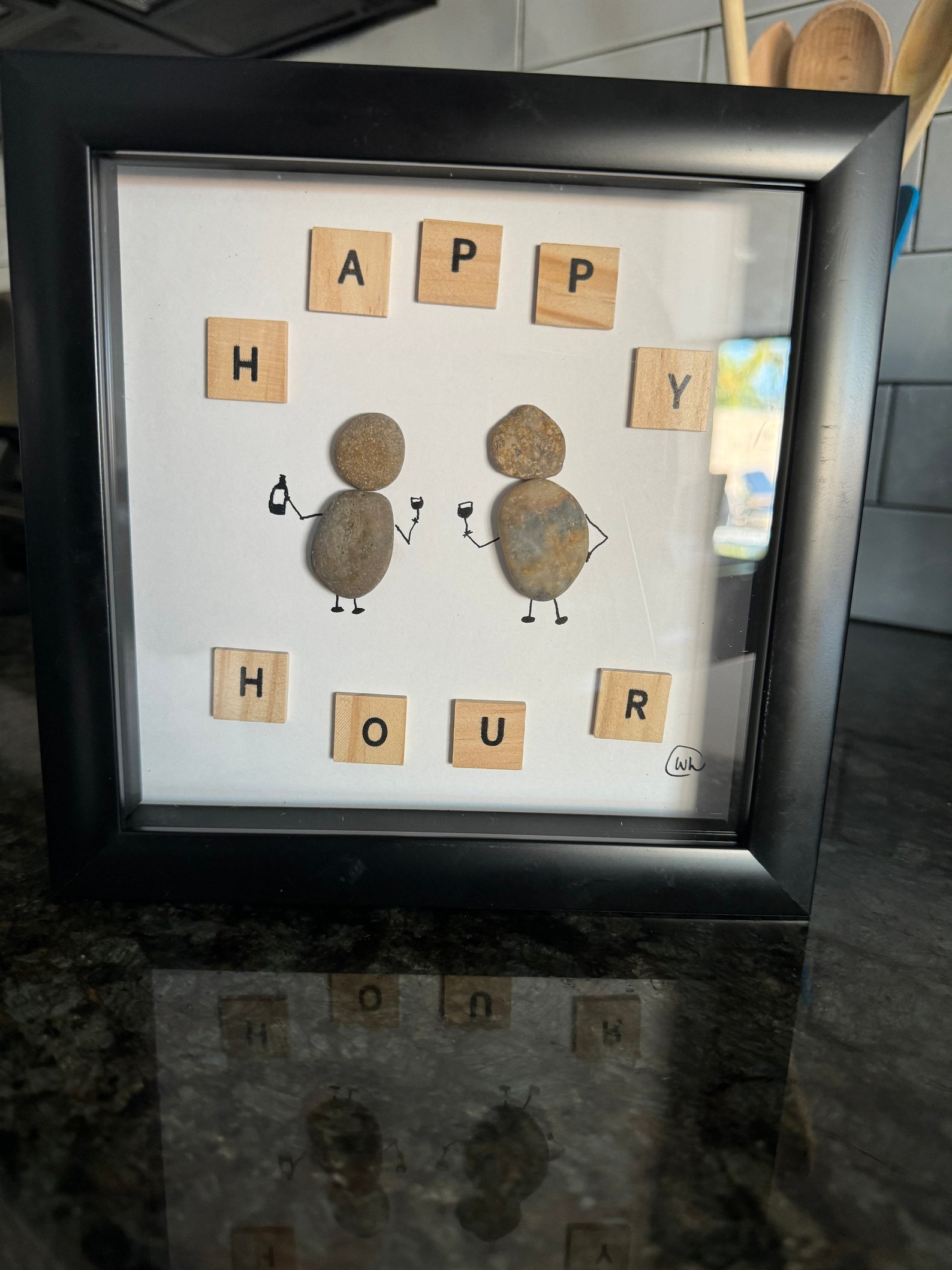 Shadow Box Rock Art - Etsy