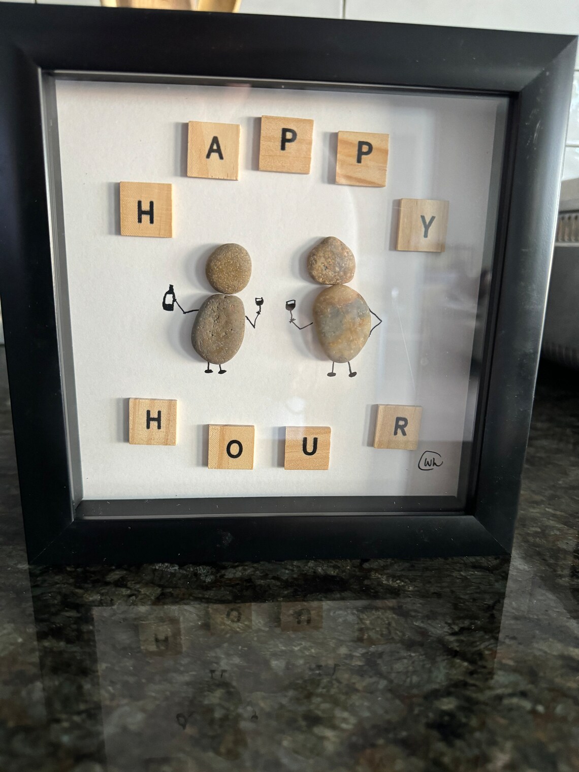 Shadow Box Rock Art - Etsy