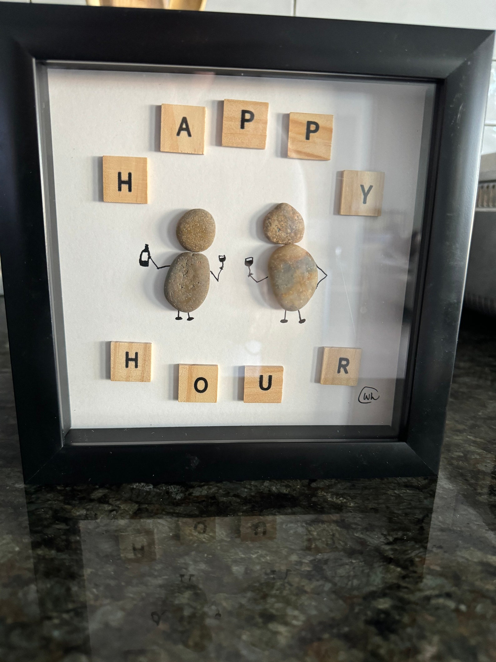 Shadow Box Rock Art - Etsy