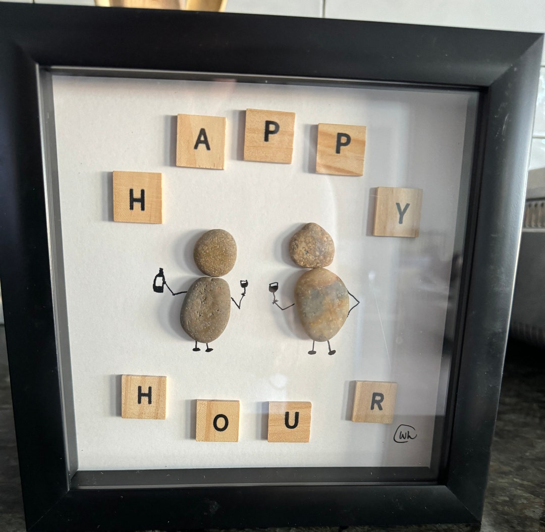 Shadow Box Rock Art - Etsy