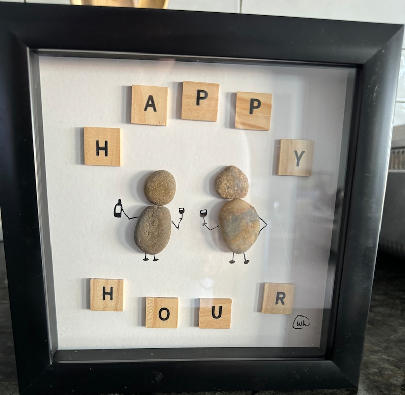 Shadow Box Rock Art - Etsy