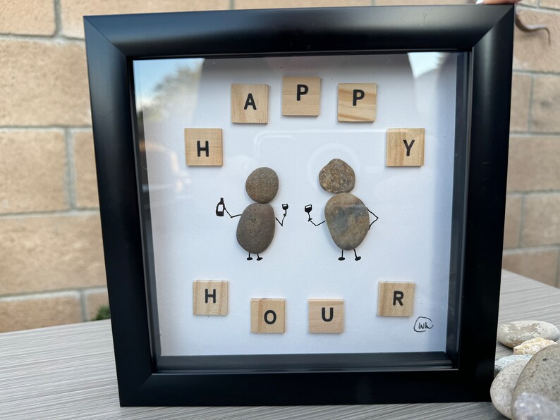 Shadow Box Rock Art - Etsy