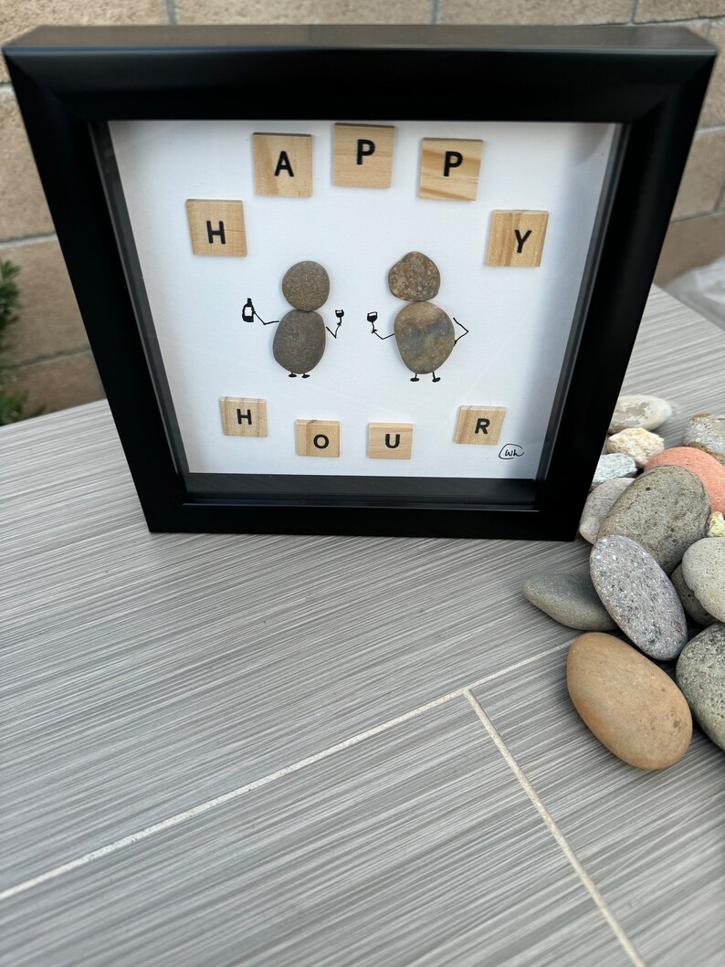 Shadow Box Rock Art - Etsy