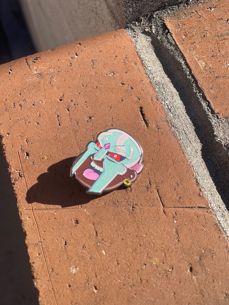 Heavy Metal DOOM Pin - MF DOOM Inspired Enamel Pin - Etsy