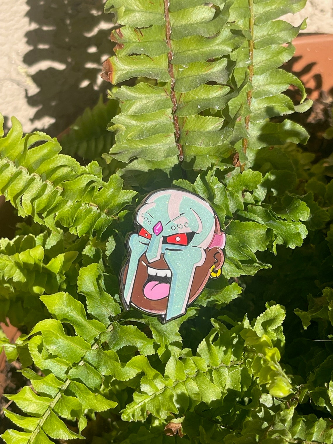 Heavy Metal DOOM Pin - MF DOOM Inspired Enamel Pin - Etsy