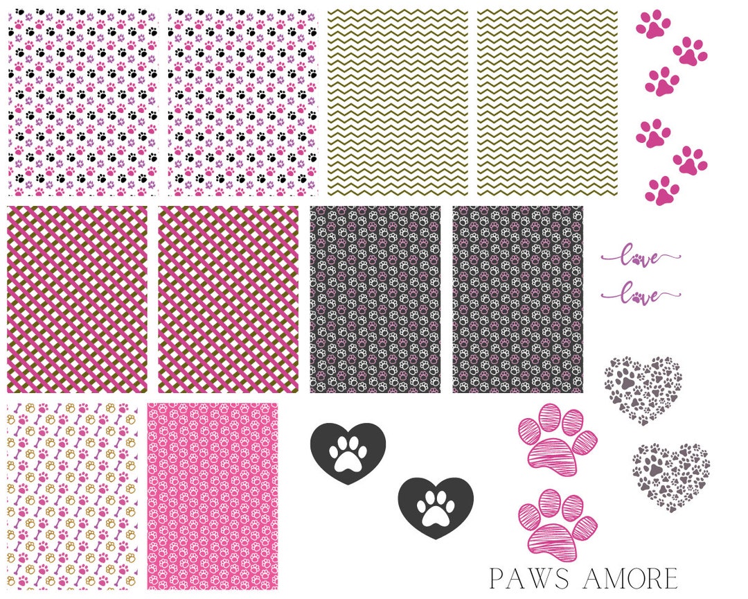 Paws Amore Waterslide Nail Decals - Etsy