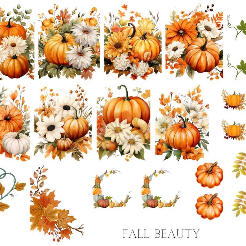Fall Nail Decals - Etsy